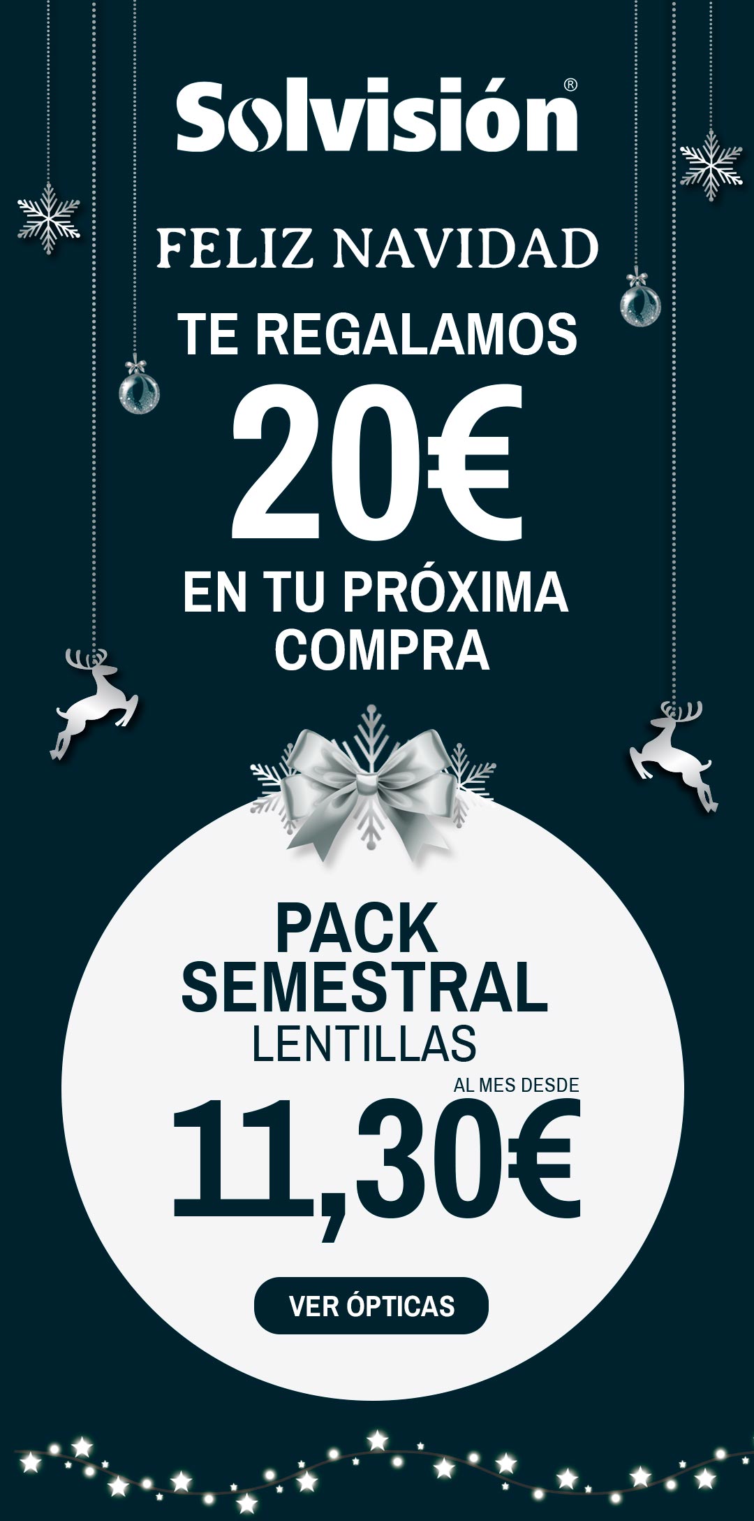 ¡Navidad en Solvision! Lentillas - Solvisión